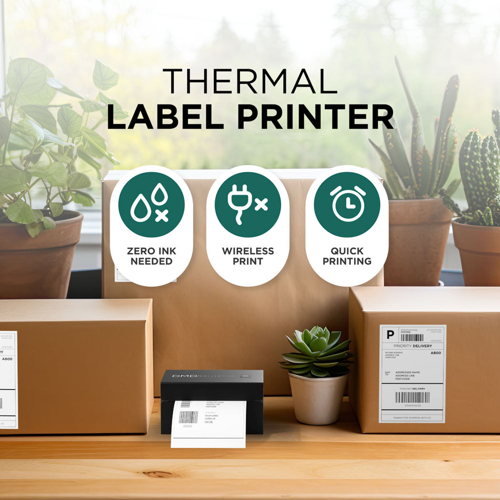 Bluetooth Thermal Label Printer 4x6 Inch | DMD Collective